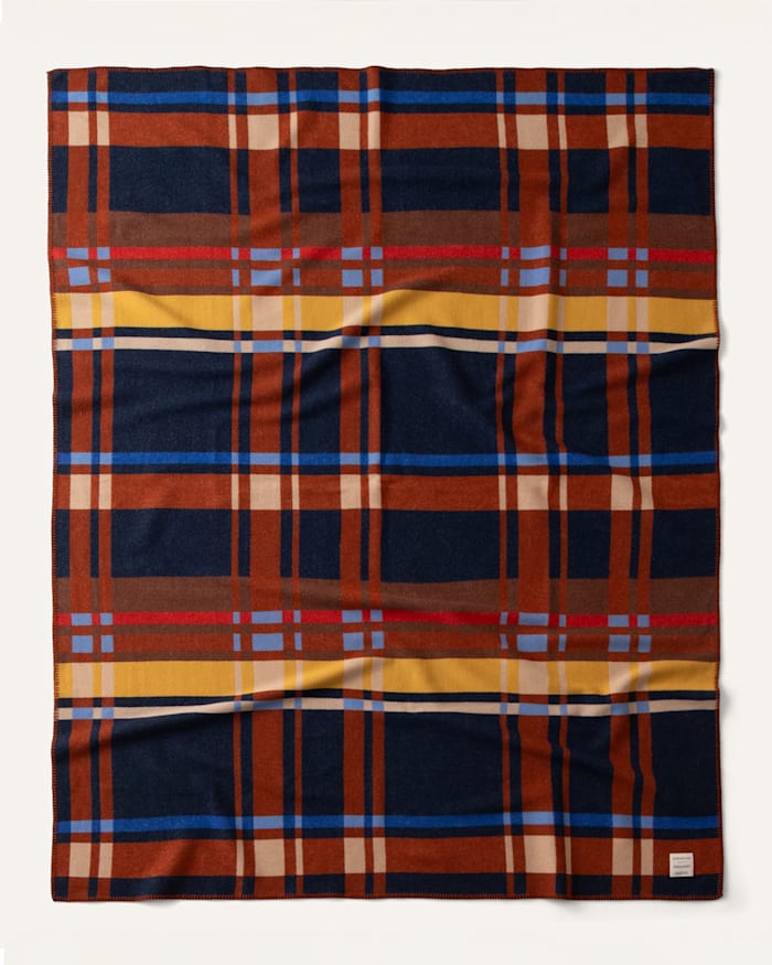 Shop Schoolhouse Abington Scholarly Wine Hall Throw in Home & Blankets ...